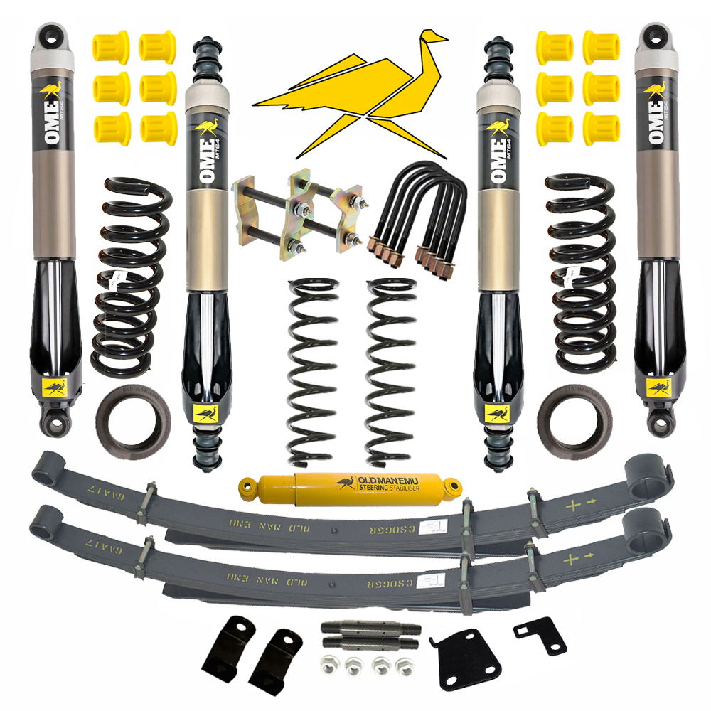 Old Man Emu Ome Mt64 Monotube Suspension Lift Kit Toyota Land Cruiser 70 78 79 Series Single